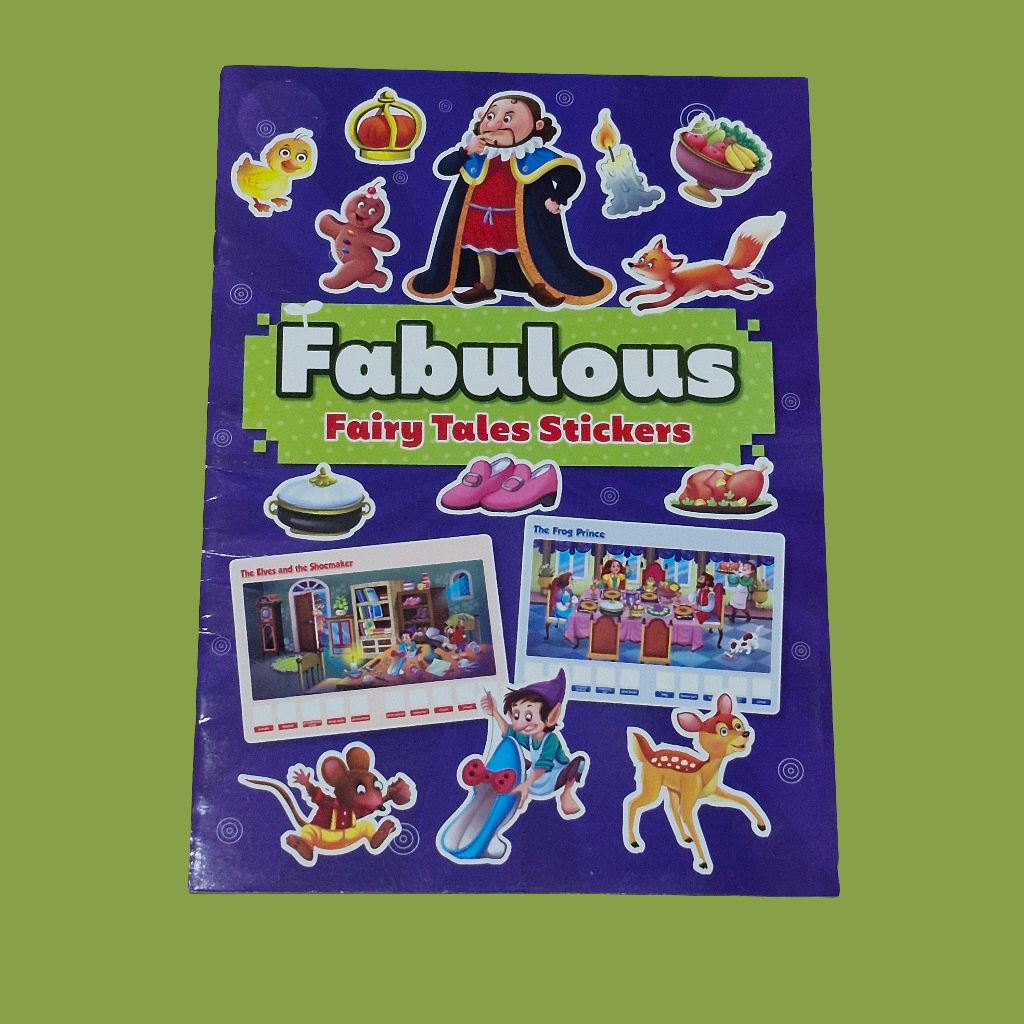 Fabulous Fairy Tales Sticker Books – Wonderbooks ZA