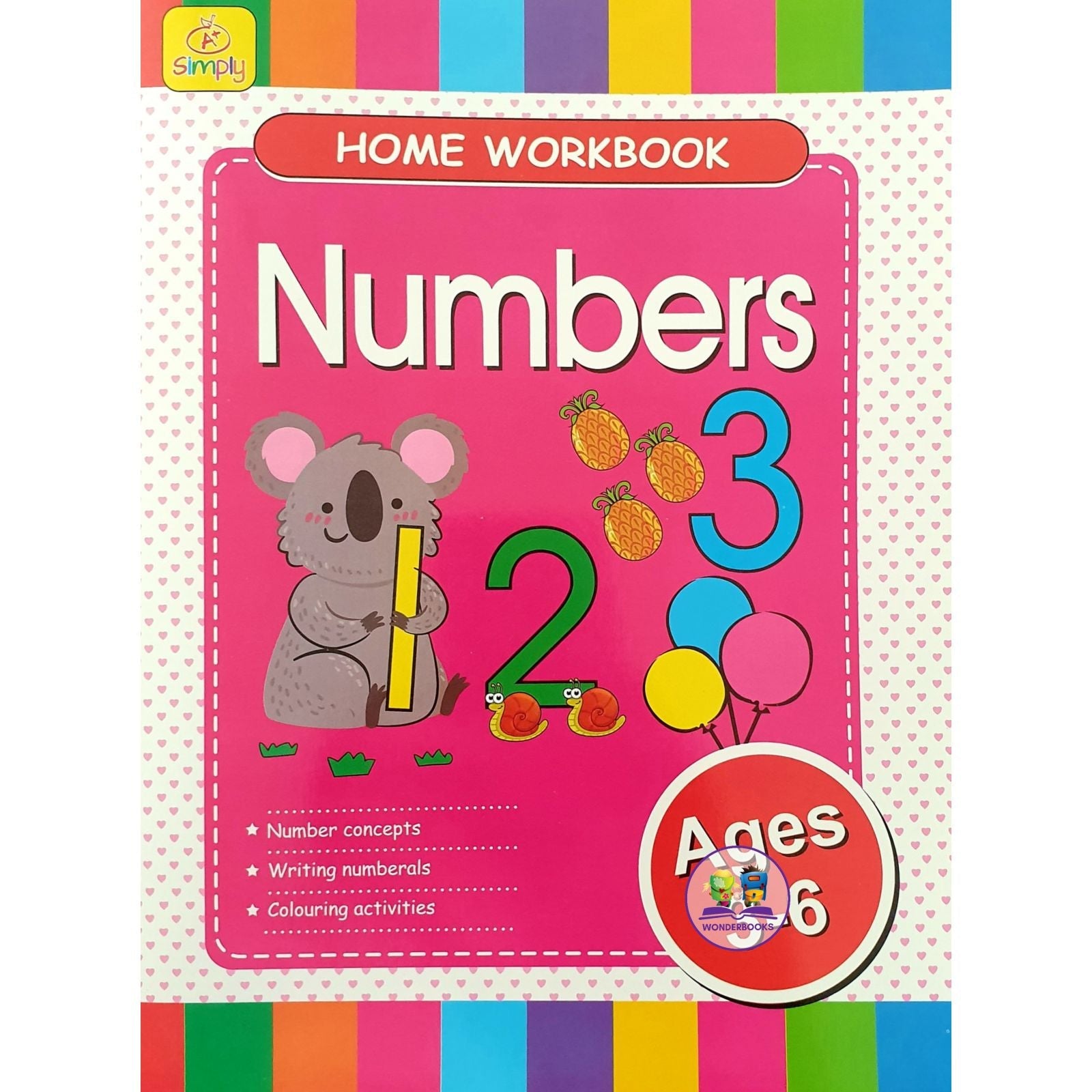 Home Workbook: Numbers – Wonderbooks